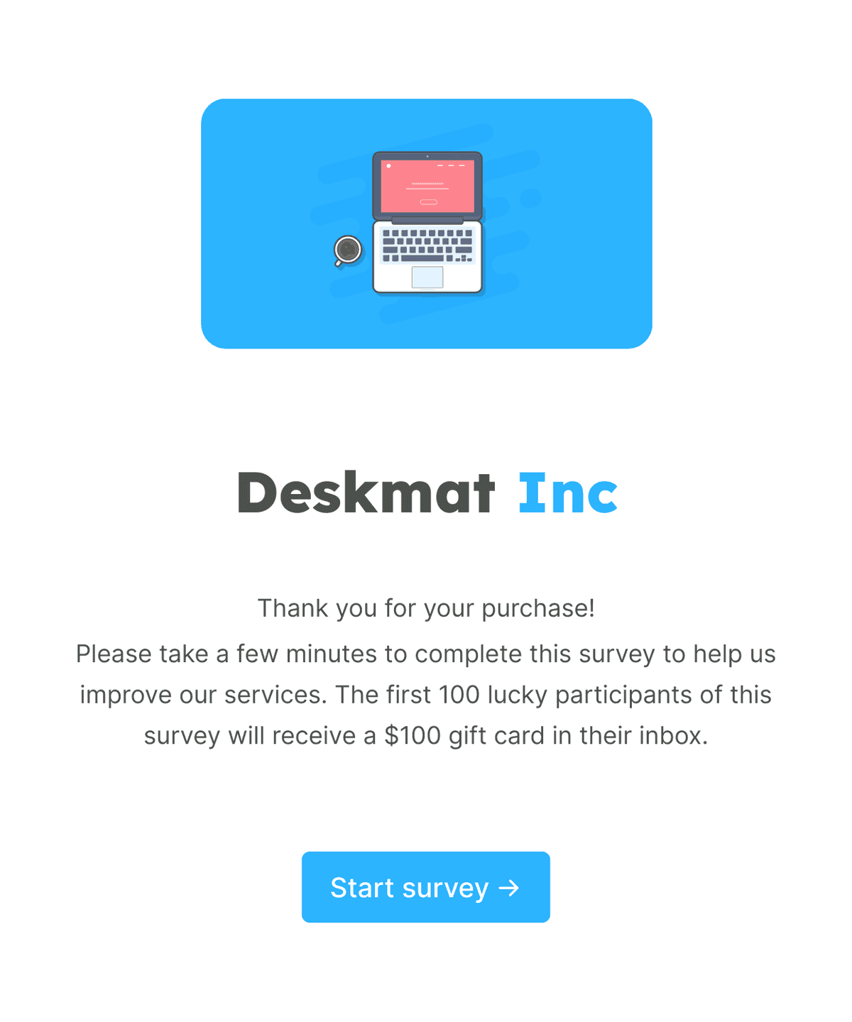 Post-Purchase Satisfaction Survey Template